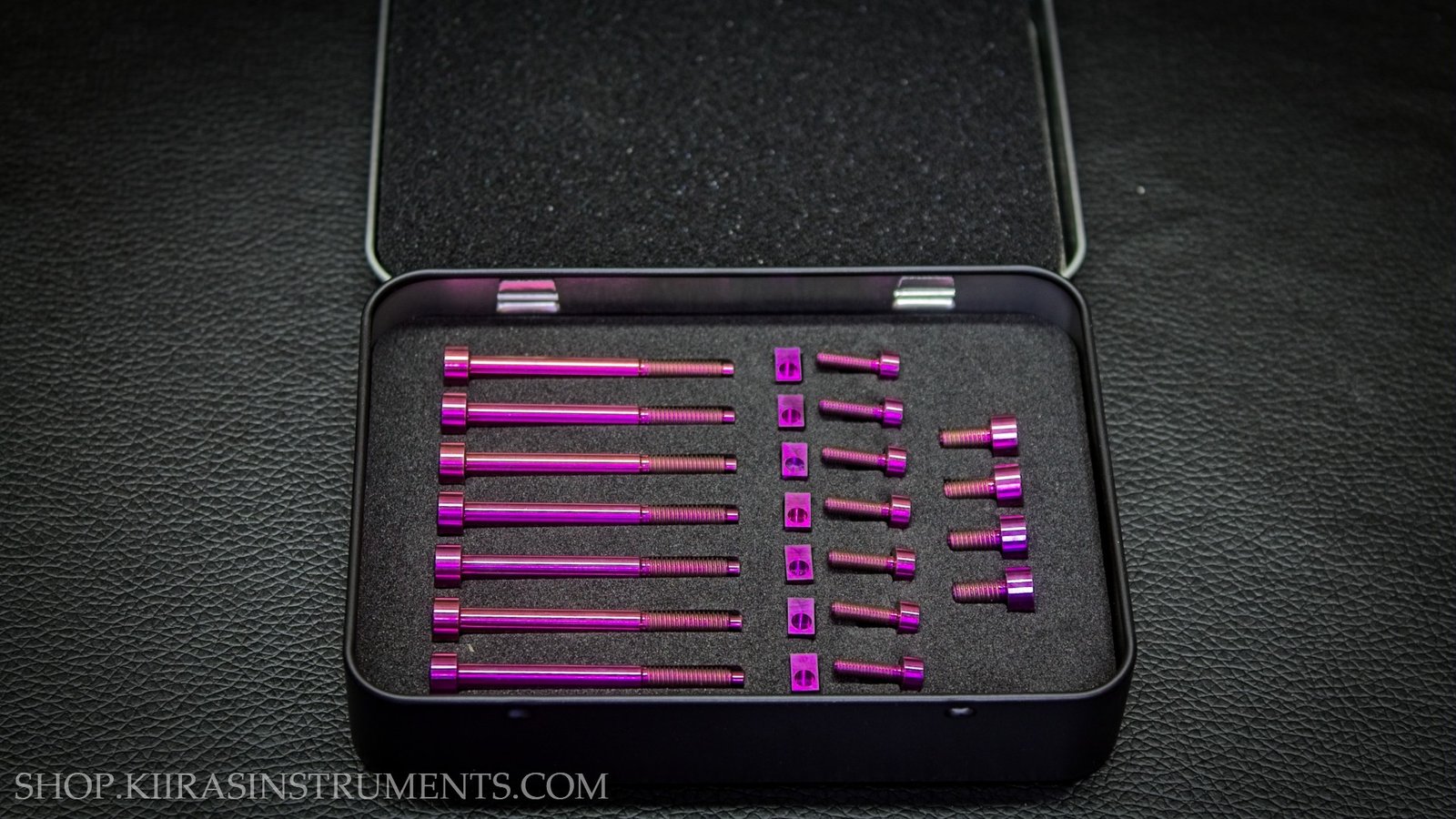 Titanium Hardware Upgrade Kit – 7-set - Kiiras Instruments shop